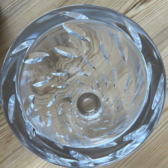 SASAKI | Accents | Vintage Sasaki Crystal Vase 24 Lead Crystal Made In ...